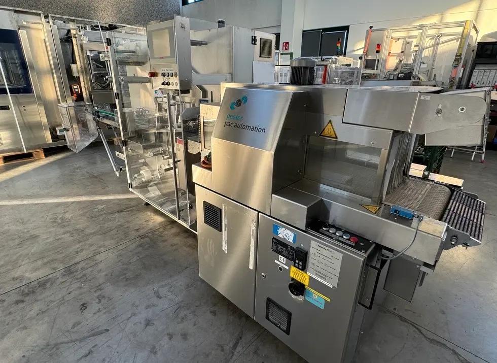 Used PESTER - Overwrapping Machine - PEWO-PACK 250 COMPACT + PEWO-THERM ...