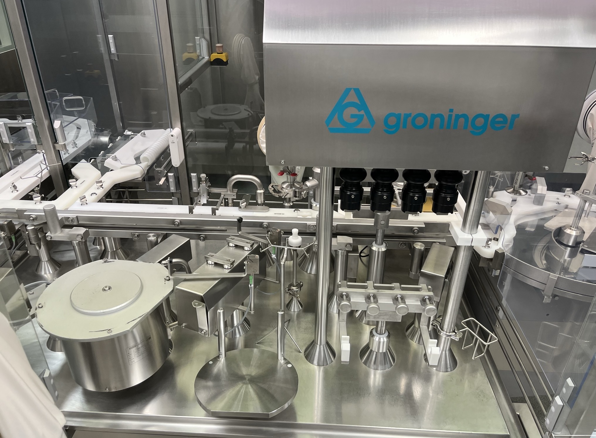 Used Sold GRONINGER - Liquid Filling Line - DFVG 4001 + KVG 211A at ...