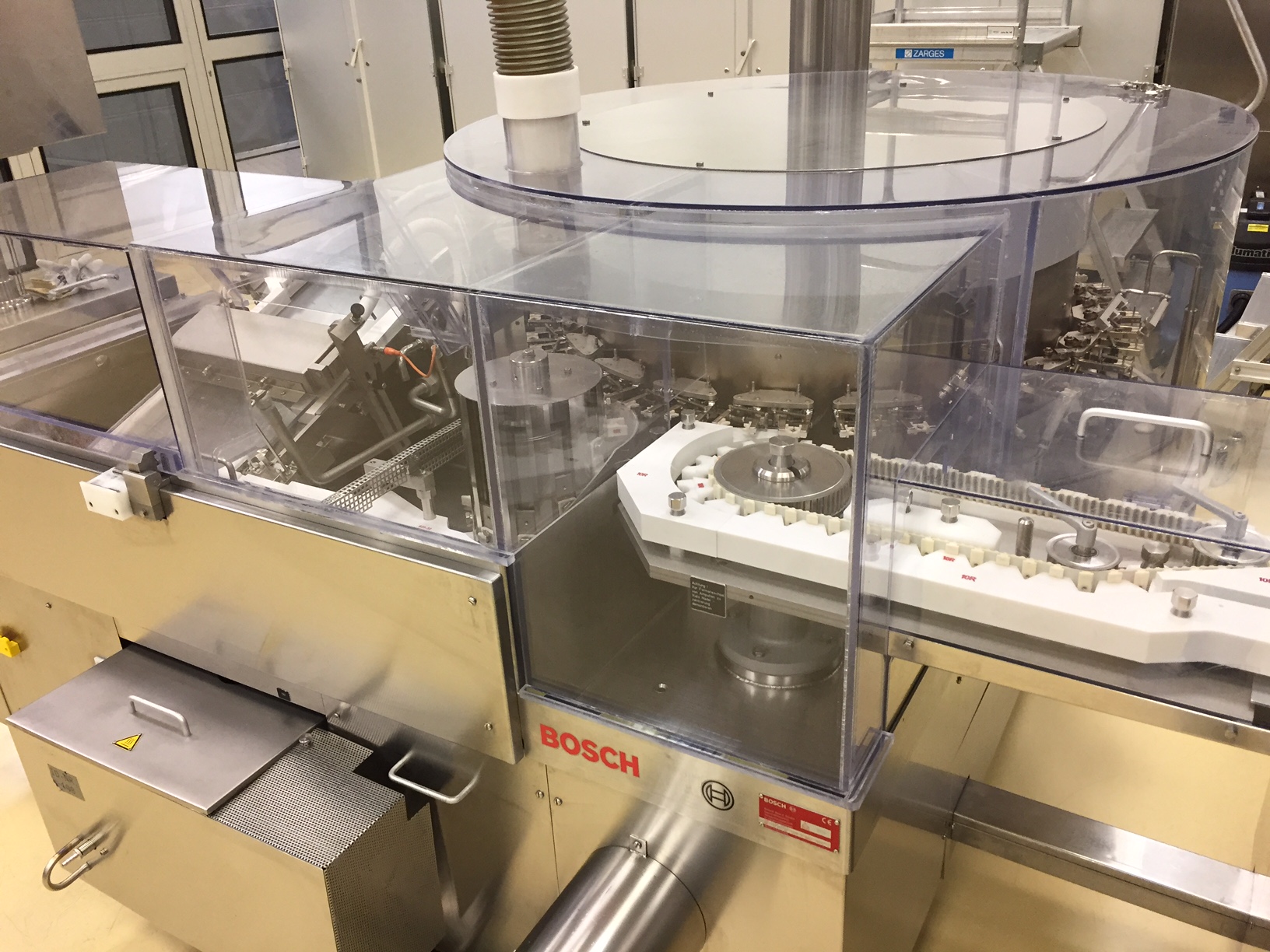 Used Sold BOSCH - Liquid Filling Line - RRU 3043 + HQL 2440S + ALF 4060 ...