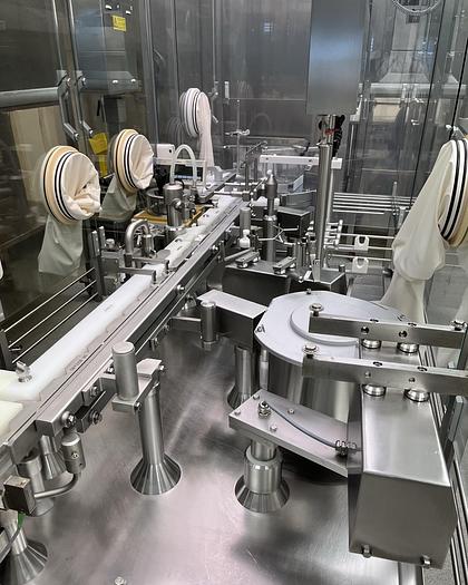 Used GRONINGER - Liquid Filling Line - DFVG 4001 + KVG 211A for Sale at ...