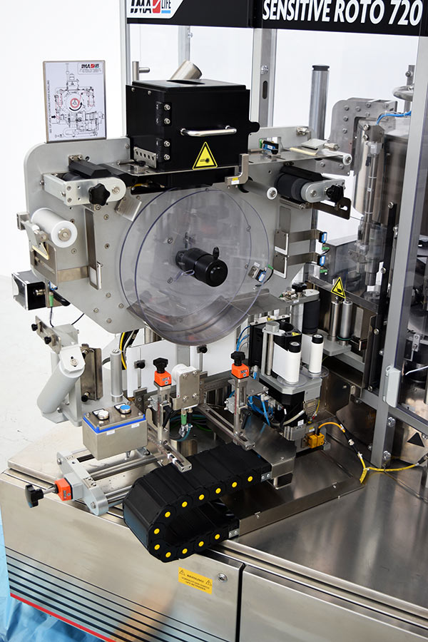 Used IMA - Labelling Machine - SENSITIVE ROTO 720 for Sale at MLTC-Europe