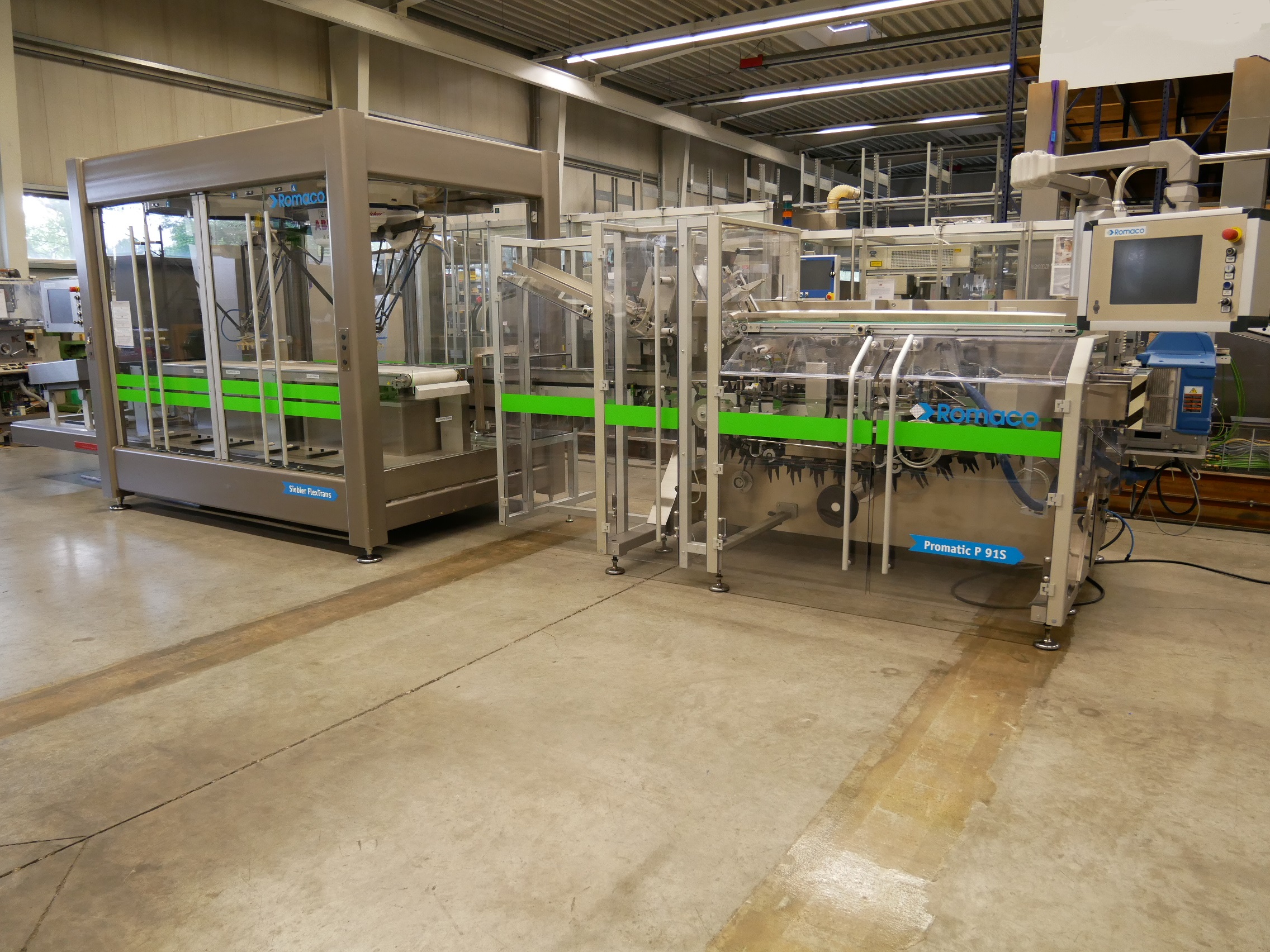 Used ROMACO PROMATIC - Cartoning Machine - P91S for Sale at MLTC-Europe