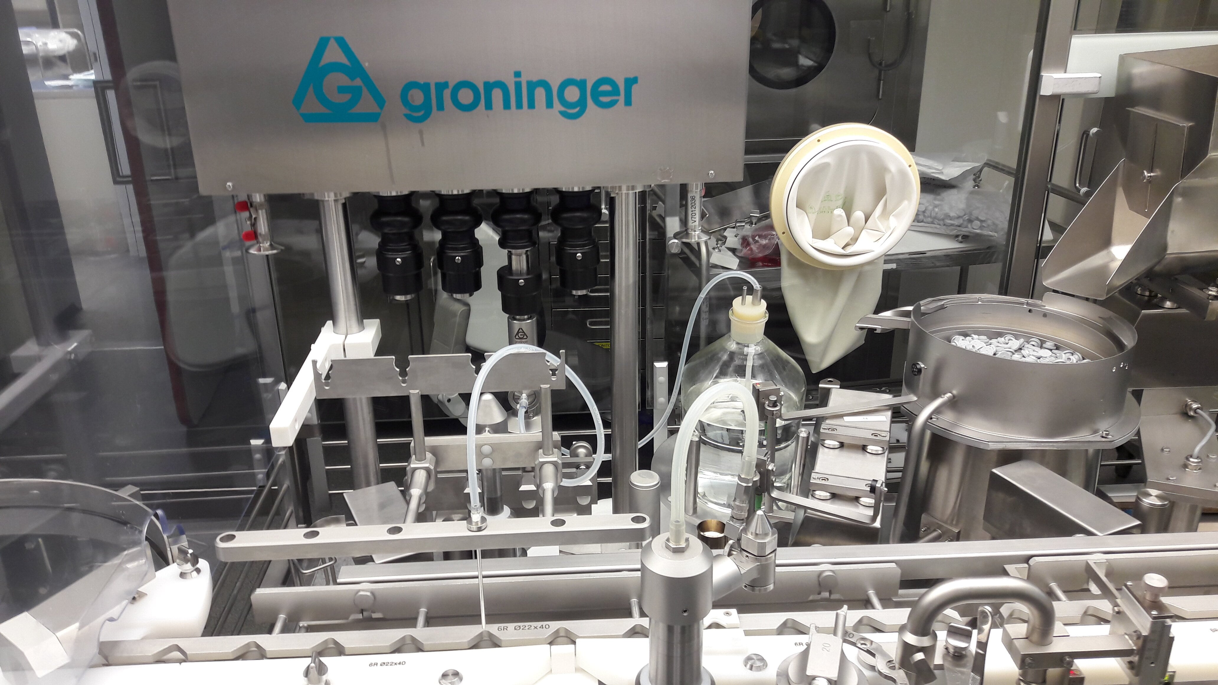 Used Sold GRONINGER - Liquid Filling Line - DFVG 4001 + KVG 211A at ...