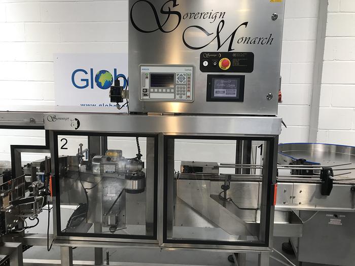 Used Sovereign Monarch Wrap Labeller for Sale in Normanton, United Kingdom