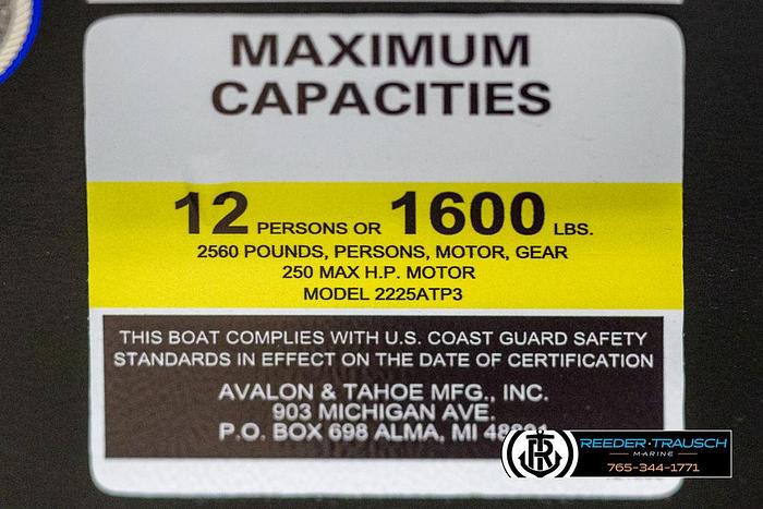 New 2025 Tahoe TGO RF for Sale at Reeder-Trausch Marine Inc. Rockville