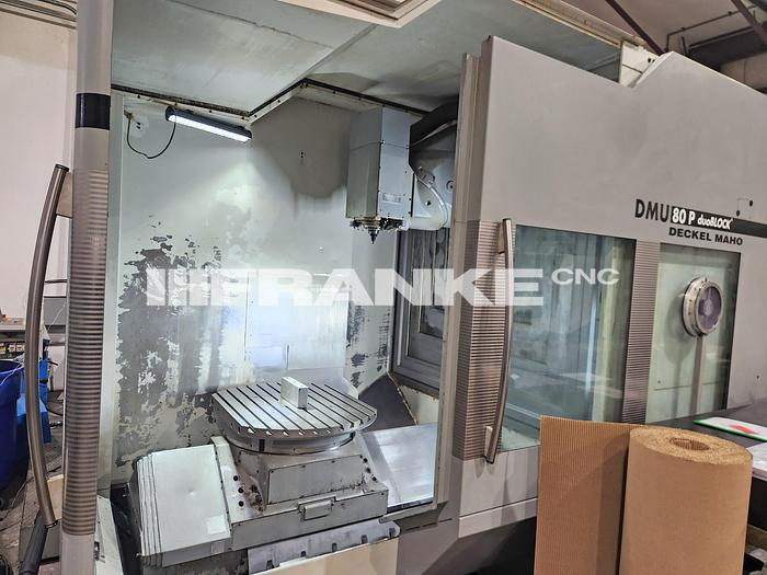 Used 2005 DMG MORI DECKEL MAHO DMU 80P duoBLOCK 5-Axis Universal Machining Center for Sale at FRA...