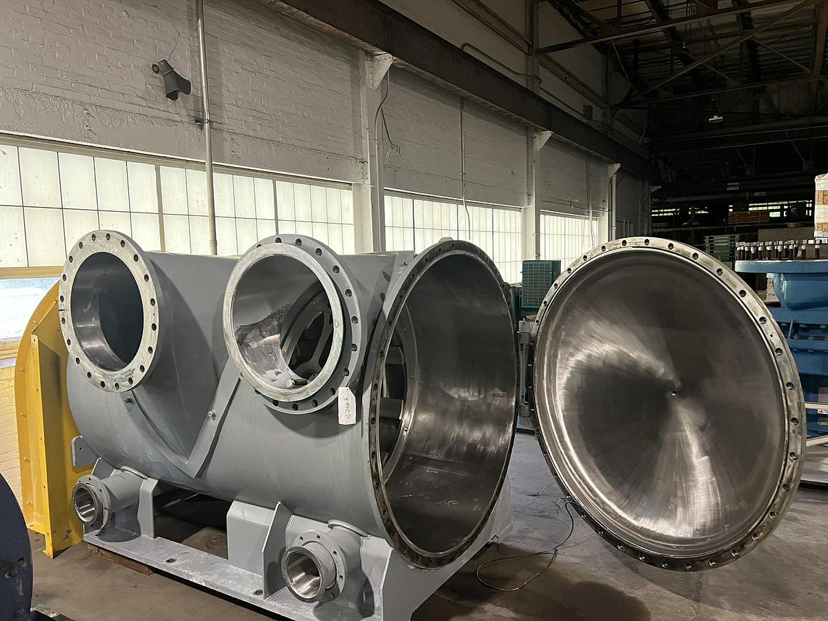 Used GL&V/Valmet M-50 Horizontal Pressure Screen #46667 for Sale at Can ...