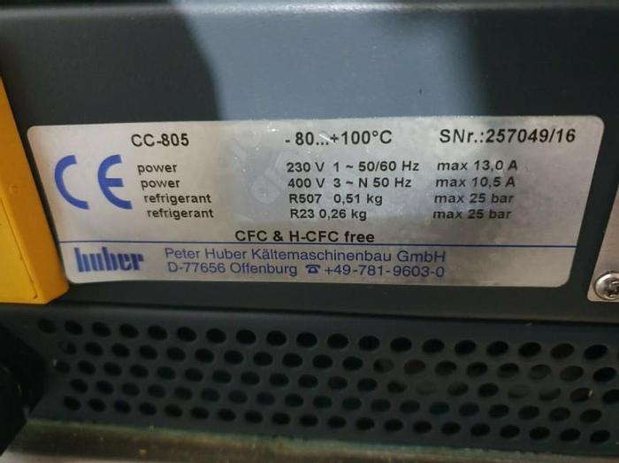 Used Huber CC-805 with Pilot ONE for Sale at Tara Semiconductor Tec...