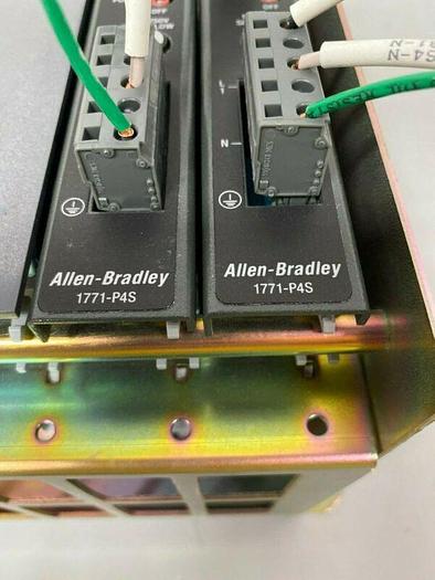 Used Allen-Bradley 1771: A4B CHASSIS, P4S, PLC-5/40C, NOC-B, IFE C,...