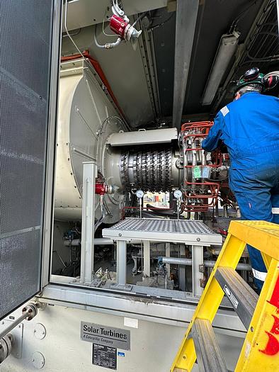 Used 1 x 15MW Solar T130 Gas Turbine-Generator Package (UNUSED) 50Hz ...