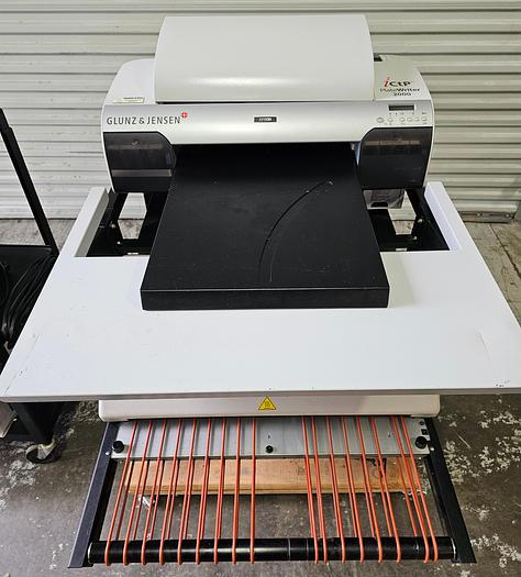 Used Glunz & Jensen iCTP Plate Writer 2000, 2008 for Sale at Brooks ...