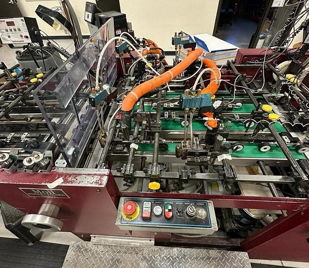 Used Dick Moll Marathon Regal Pocket Folder/Gluer with Versa Fold ...