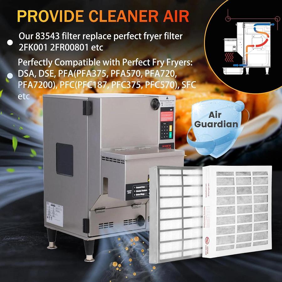 New perfect fry filter - Passive & Odor 2 Stage Filter for Sale...