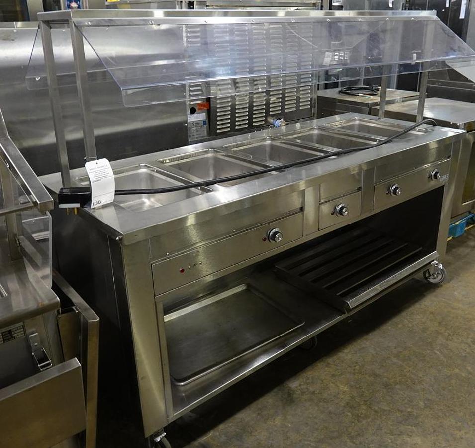Used DINEX DHF5N31 - 5 WELL HOT FOOD TABLE for Sale at Surrey Food ...