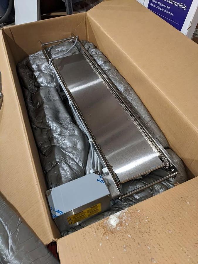 New BELSHAW DONUT FEED TABLE - NEW - NEVER USED for Sale at Surrey ...