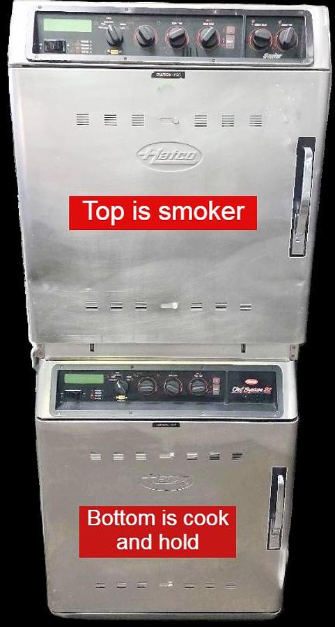 Used Combination Electric Smoker and Cook N Hold - CAN BE SEPARATED...