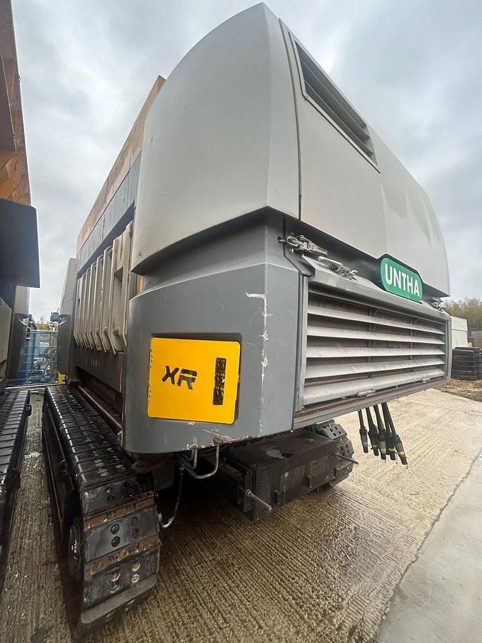 Used 2024 Untha XR3000C Tracked Single shaft Shredder For Sale In Used 2024 Untha XR3000C Tracked Single shaft Shredder For Sale In