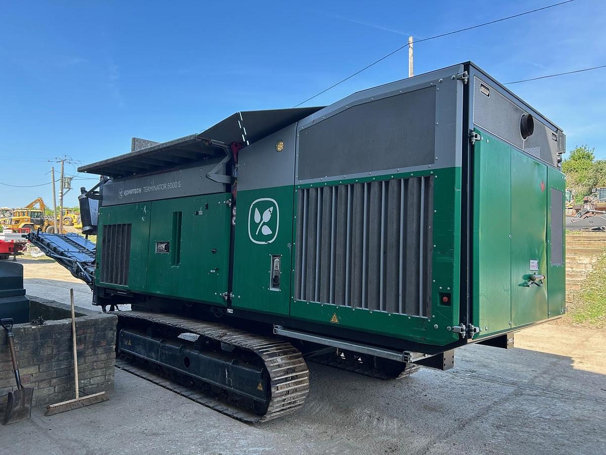 Used 2022 Komptech Terminator 5000 Slow-Speed Single-Shaft Tracked ...