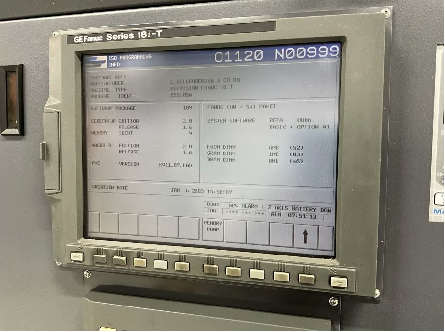 Used Cylindrical Grinding Machine KELLENBERGER KEL-VISION RS 125/430 ...