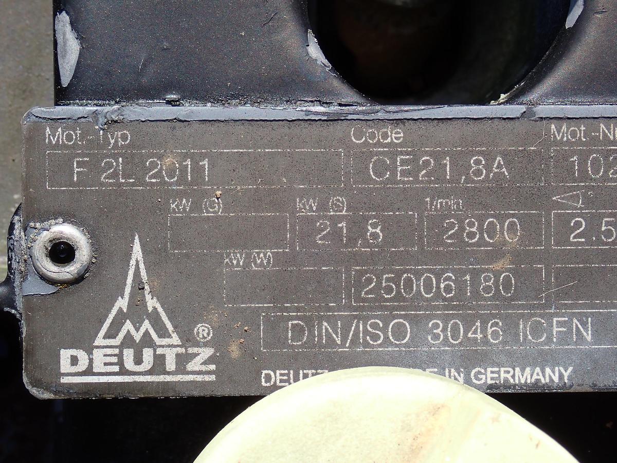 Used Deutz F2L2011 Diesel Engine for Sale at Old Forge Power Equipm...