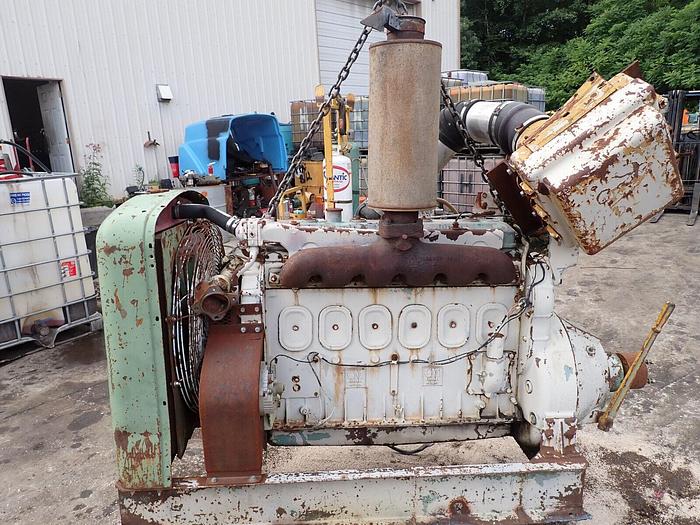 Used Detroit Diesel 6-71 Engine POWER UNIT! PTO CLUTCH! COMPLETE! S...