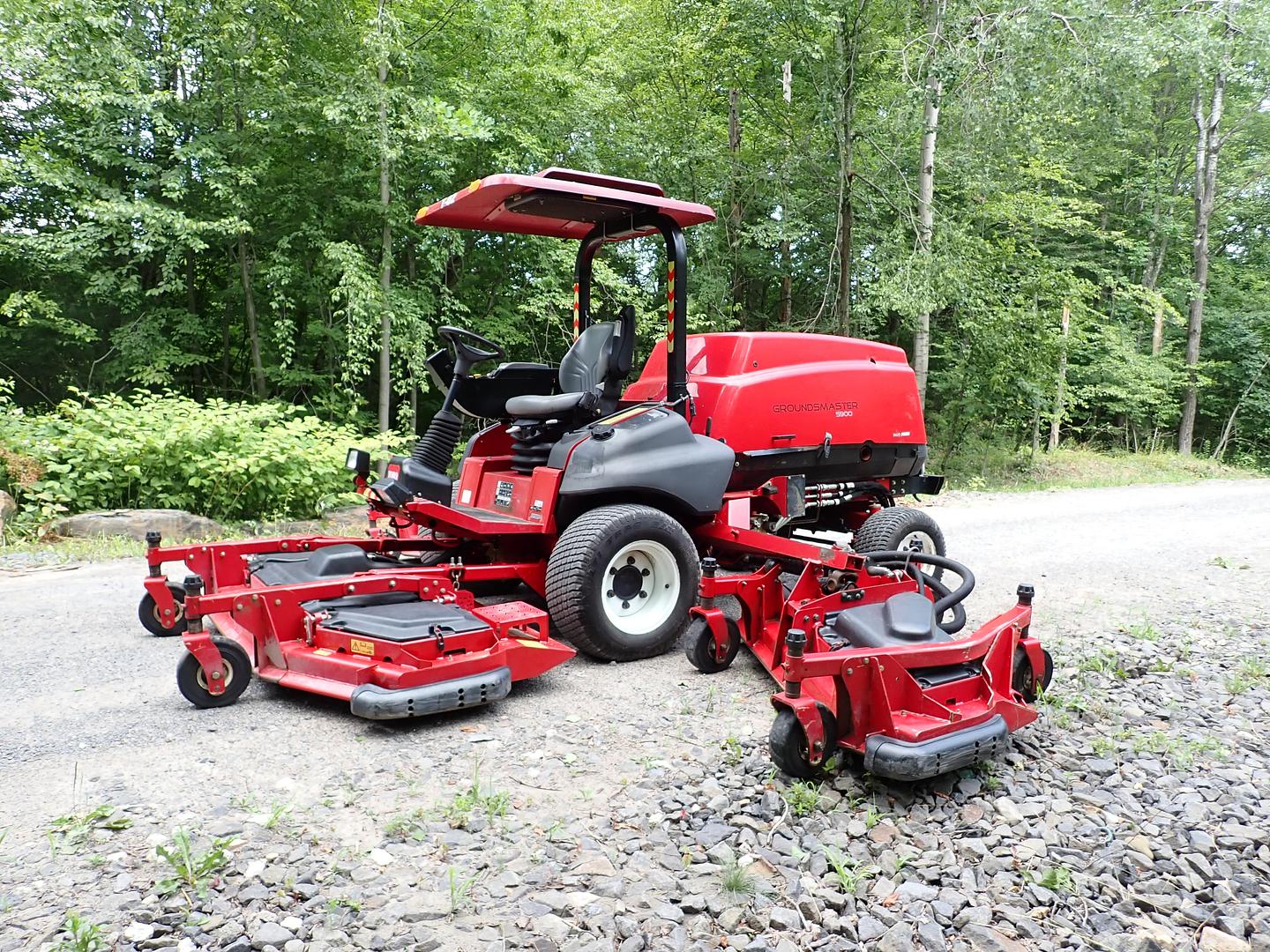 2017 Toro Groundsmaster 5900-D Wide Area Mower CLEAN! Yanmar Diesel 4WD ...