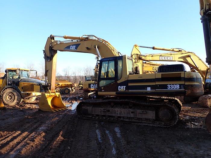 Used 2001 Caterpillar 330BL Hydraulic Excavator CLEAN! CAT 3306 Die...