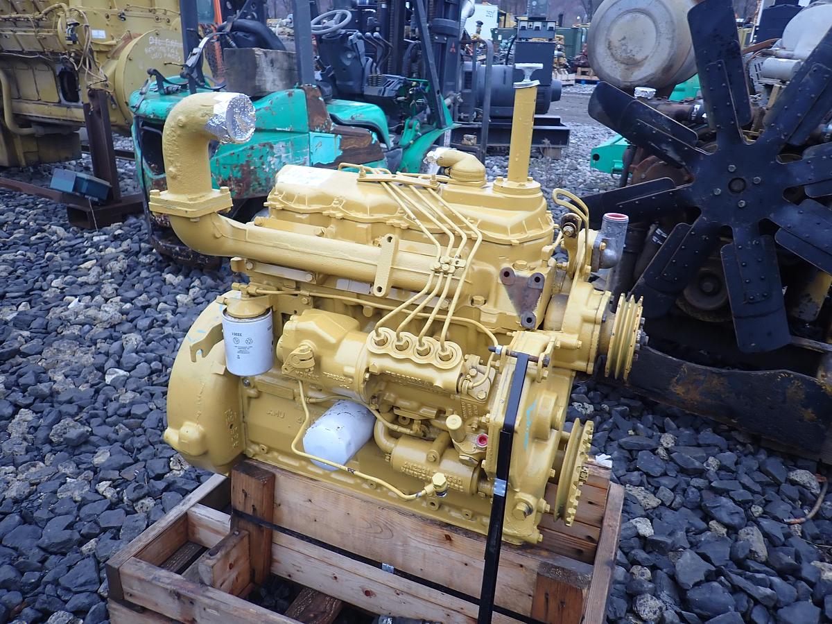 Used CAT 3204 Diesel Engine LOW HOUR RUNNER for Sale at Old Forge P...