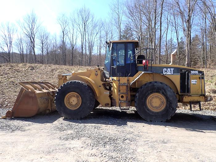 Used 2005 CAT 980G Series II Wheel Loader for Sale at Old Forge Pow...