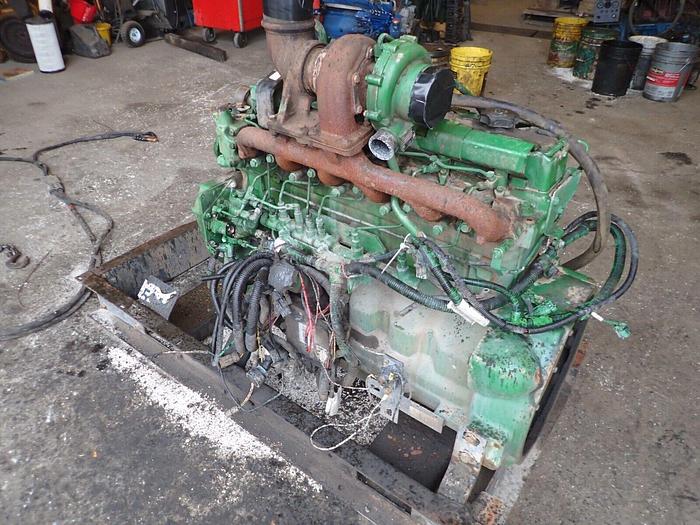 Used John Deere 6068HF285 Turbo Diesel Engine TAKEOUT! 6068 Common ...