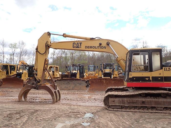 Used 1991 Caterpillar EL240B Hydraulic Excavator STRONG! CAT Demo G...
