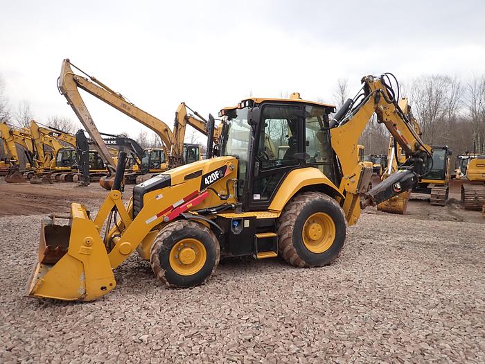 Used 2017 Caterpillar 420F2 Loader Backhoe HYDRAULIC HAMMER! Q/C 4-...