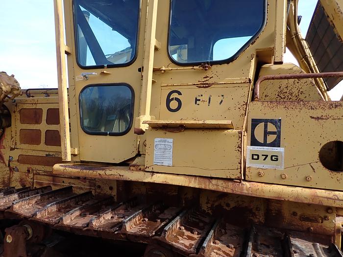 Used 1982 CAT D7G Crawler Dozer w/ FACTORY CAB & WINCH for Sale...