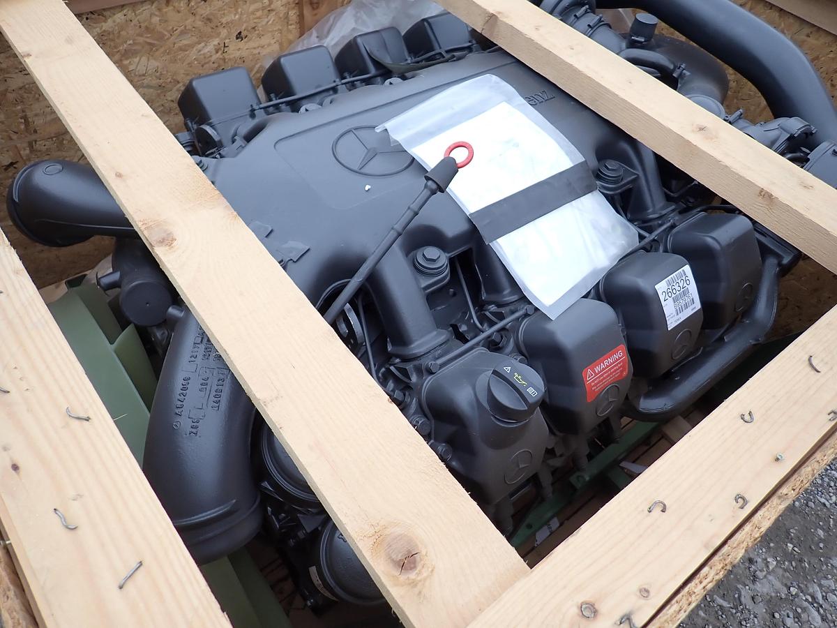 New Mercedes OM502LA UNUSED Diesel Engine for Sale at Old Forge Pow...