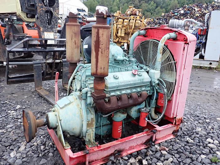 Used Detroit Diesel 8V71 Engine Power Unit w/ PTO Clutch for Sale a...