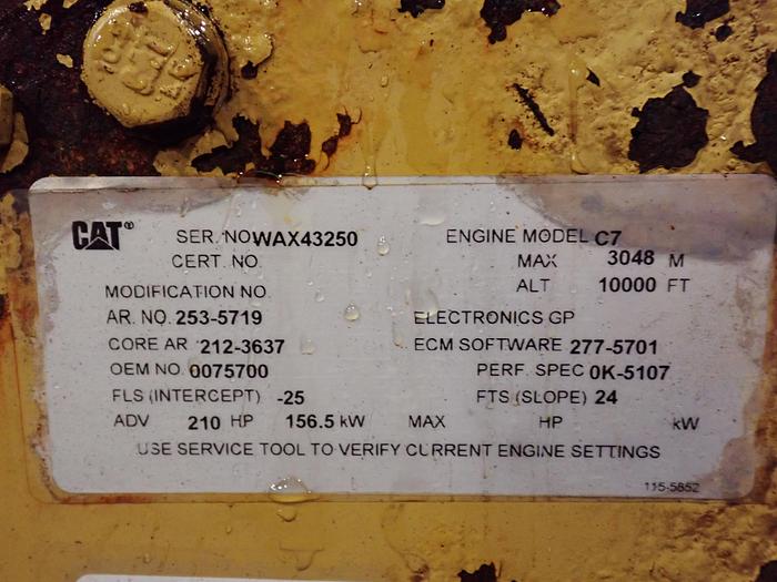 Used 2006 CAT C7 Diesel Truck Engine 210 HP WAX for Sale at Old For...