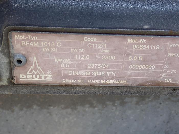 Used DEUTZ BF4M1013C Diesel Engine for Sale at Old Forge Power Equi...
