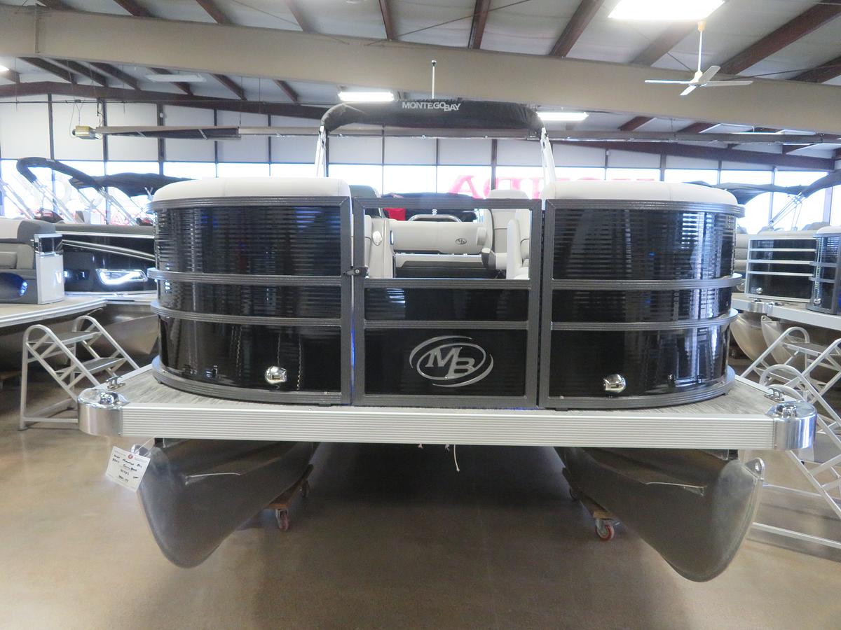 New 2024 Montego Bay 8524 Swingback Deluxe Pontoon & Honda 4-St...