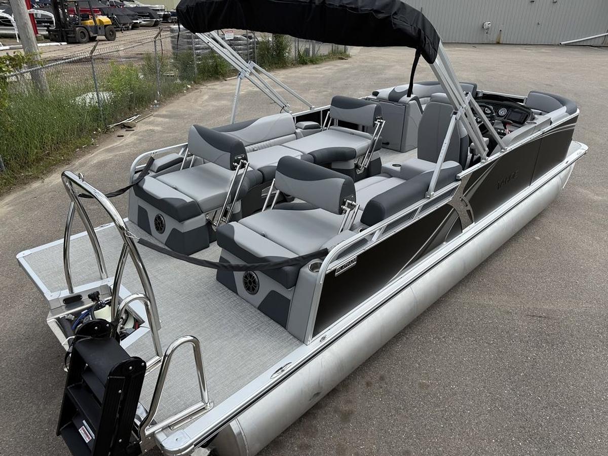 New 2025 Tahoe Pontoons LTZ 2385 Quad Lounge Shift Flip & Honda...