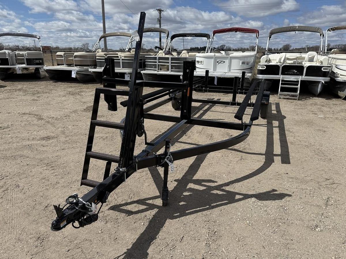 New 2025 EZ Loader 20' Single Axle Bunk Pontoon Trailer for Sal...