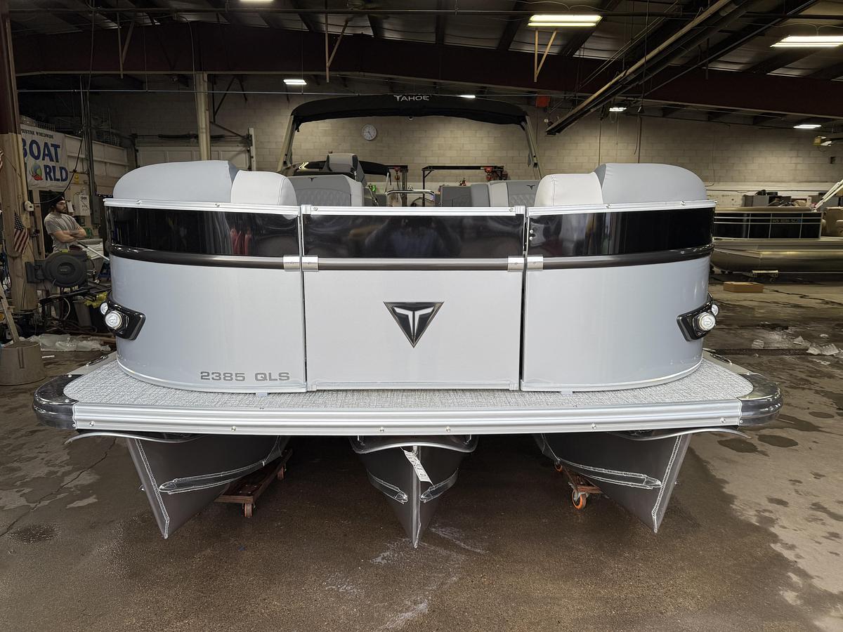 New 2025 Tahoe Pontoons Cascade 2385 Quad Lounge Shift Flip Tritoon...