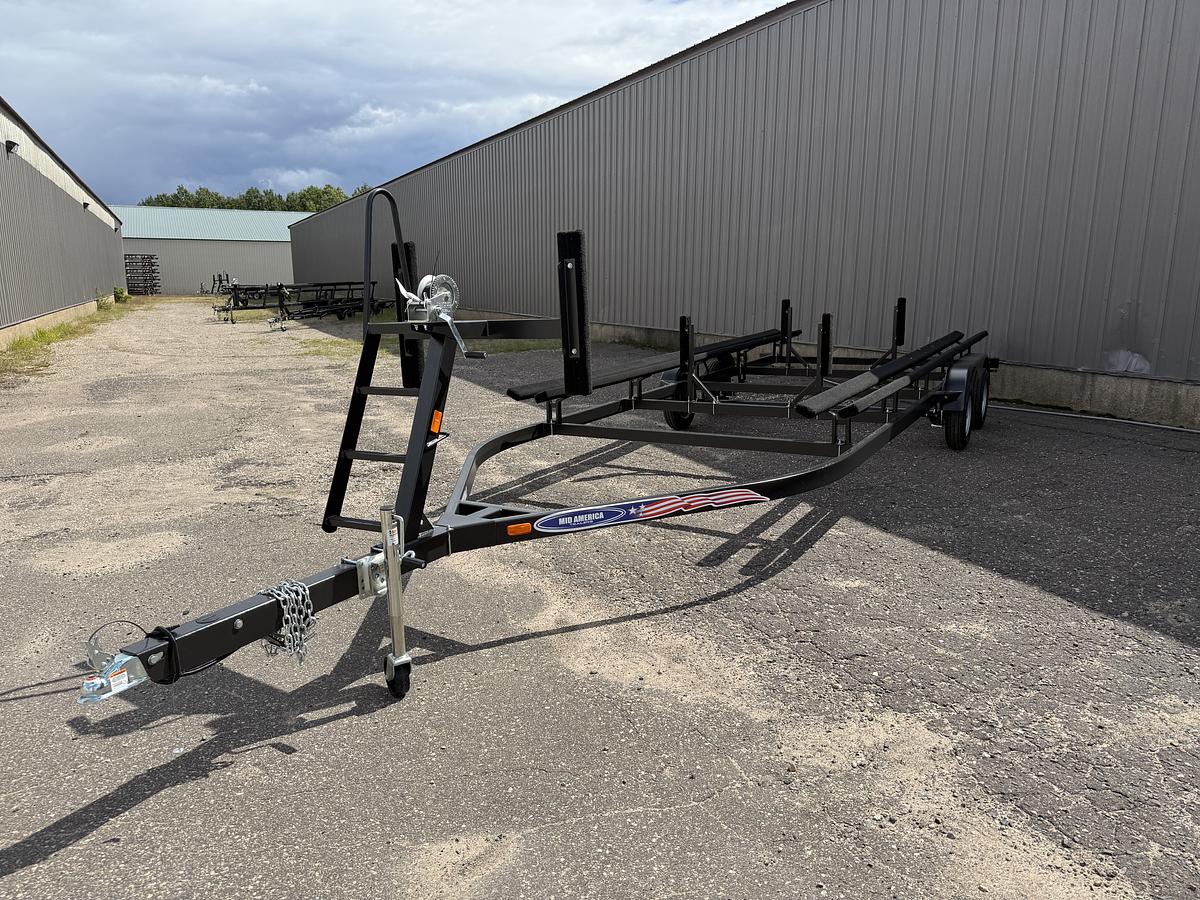 New 2026 Mid America PTV22T Bunk Pontoon Trailer for Sale at Boat W...