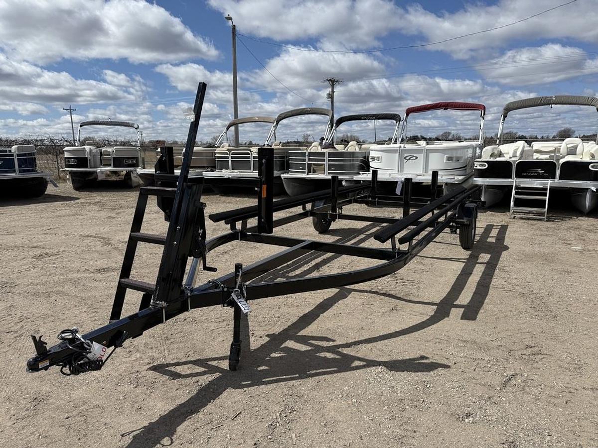 New 2025 EZ Loader 20' Single Axle Bunk Pontoon Trailer for Sal...