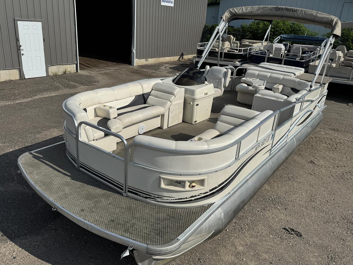 Used 2005 Misty Harbor Boats 2285 GM Pontoon for Sale at Boat World