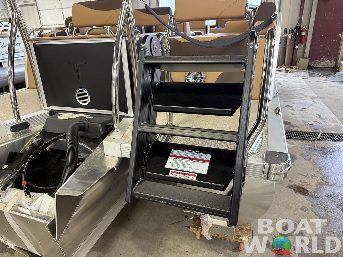 New 2025 Tahoe Pontoons LTZ 2385 Quad Lounge Shift Flip Tritoon &am...