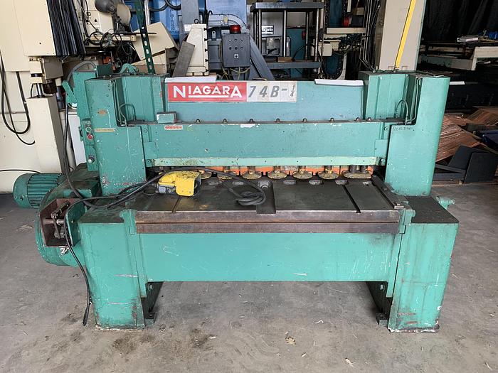 USED 1 4 SHEAR SHEET METAL SHEAR NIAGARA SHEAR 4 SHEAR FOR SALE USED 1 4 SHEAR SHEET METAL SHEAR NIAGARA SHEAR 4 SHEAR FOR SALE