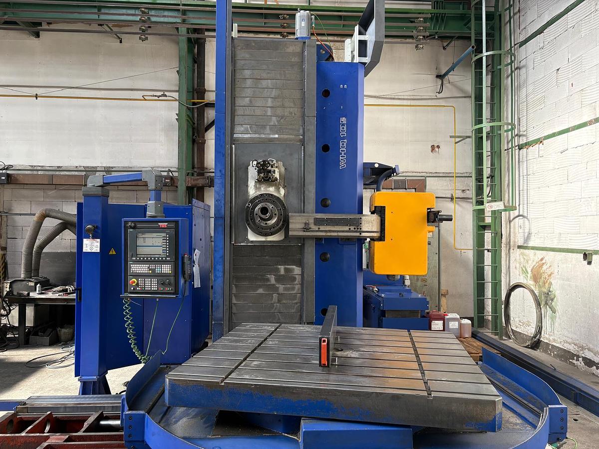 Used Borer Horizontal Table Type CNC Tos Varnsdorf WHQ105 for Sale ...
