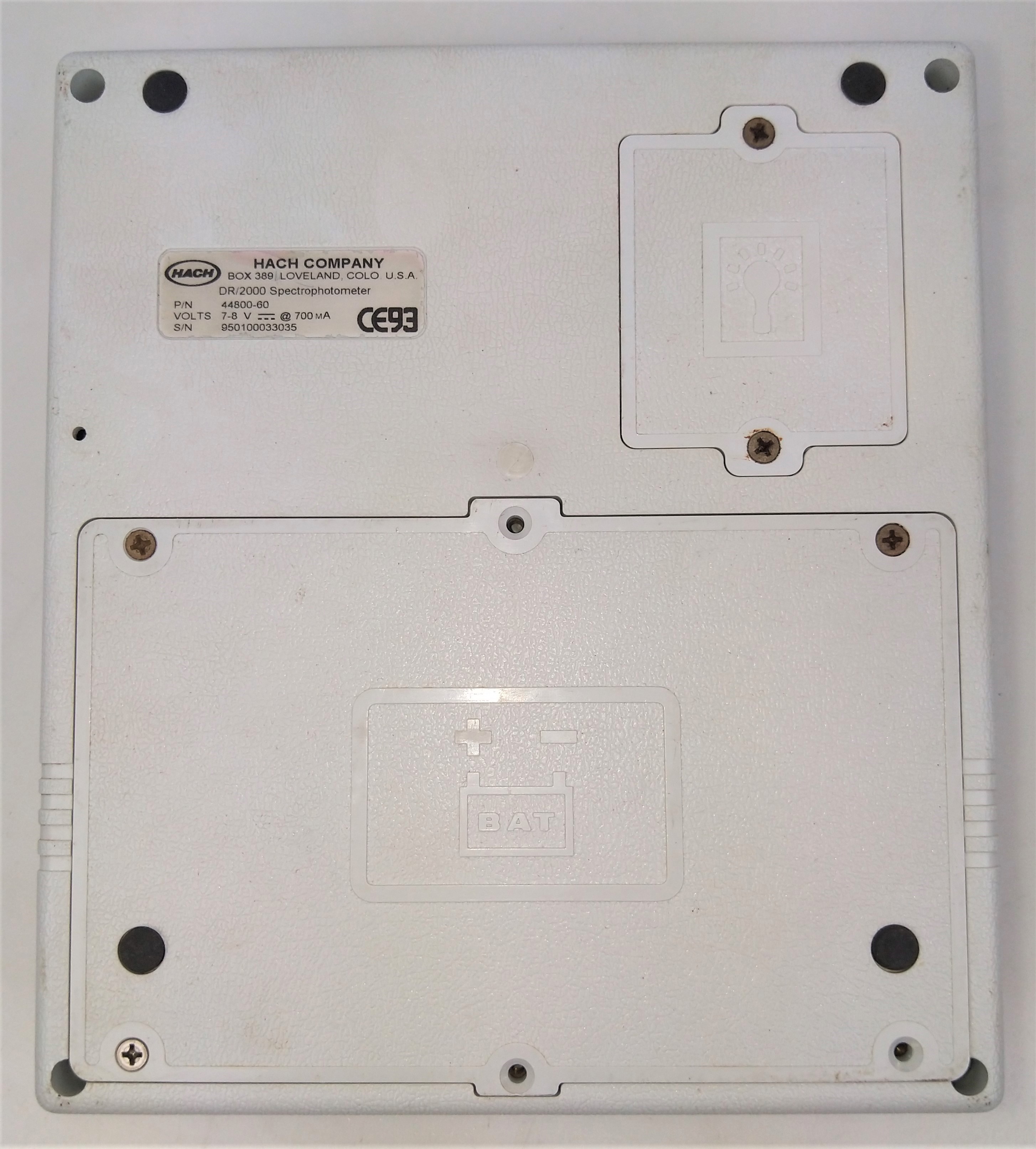 二手霍赫博士/ 2000可见光光度计 - 400至900 nm销售在Chemistry RG Consultant Inc - bob手机版 ...