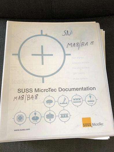 Used Suss MicroTec MA8/BA8 Mask Aligner Gen 2 for Sale at Tara Semi...