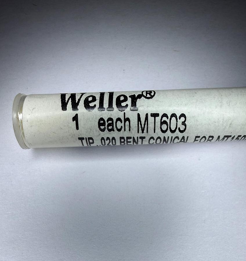 Used Weller MT603 .020" x 0.60" MT Series Bent Conical Tip GHGC-8 for ...